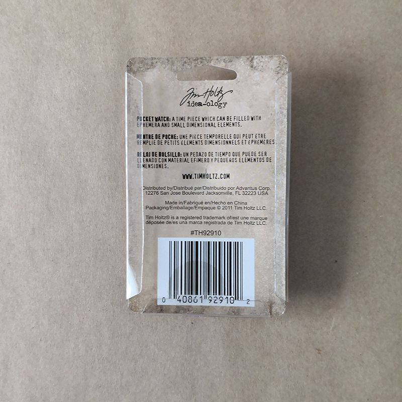 Pocket Watch Tim Holtz